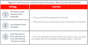Reading strategies to understand technical texts - Armadillo Lab